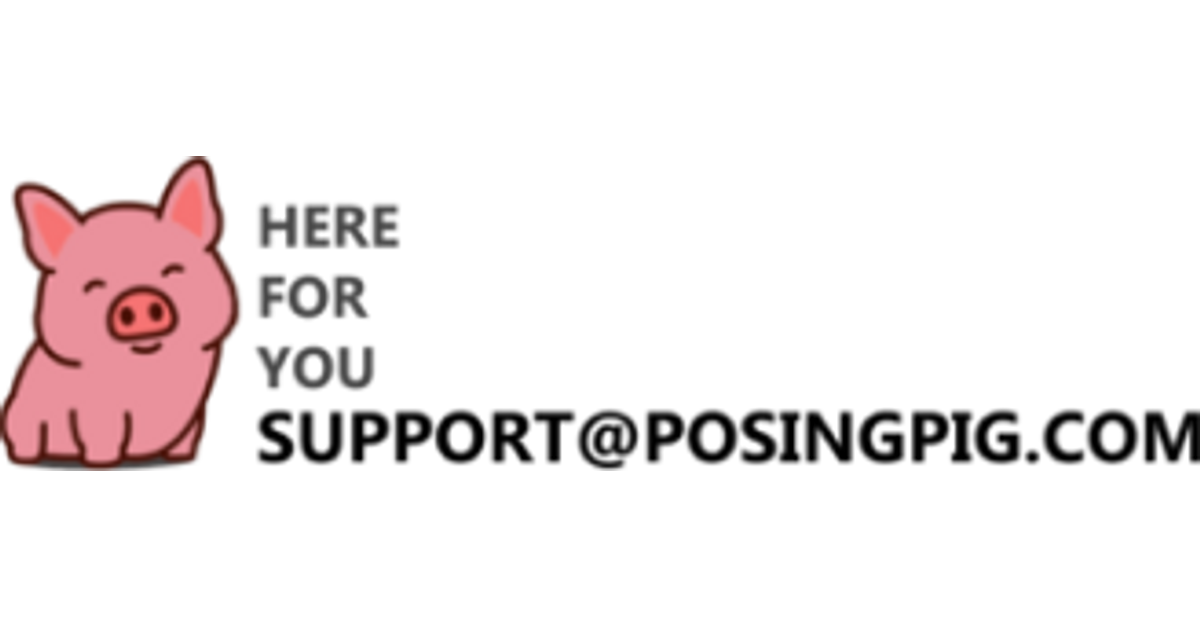 Frequently Asked Questions – Posing Pig